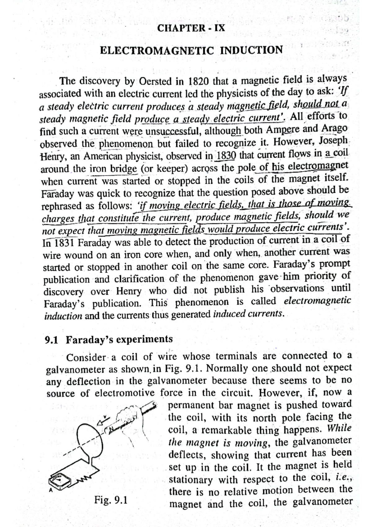 Chapter 9 magnetic induction - Mechanical Engineering - Studocu