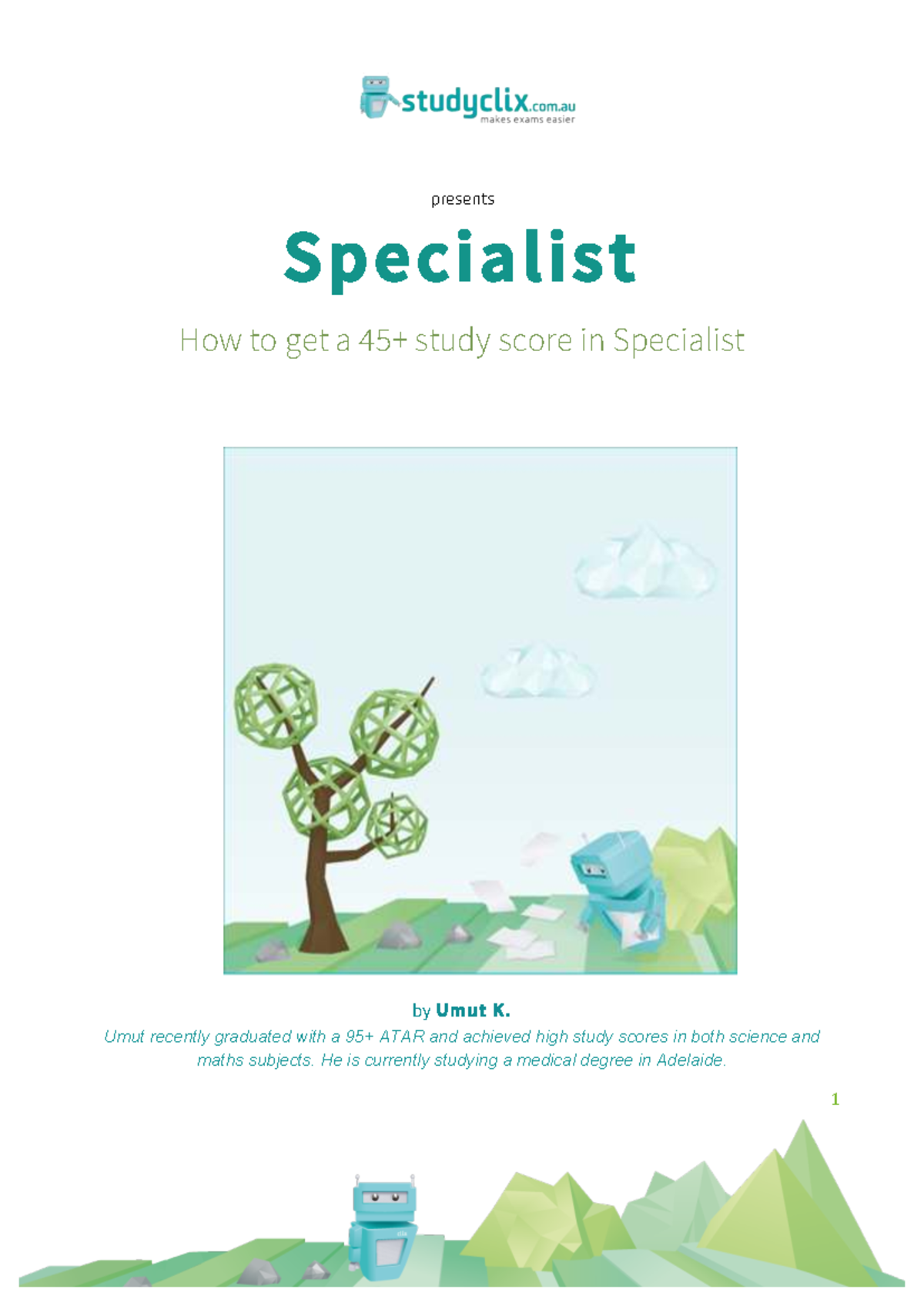 Specialist 34 Study Guide: Tips for Success in VCE Specialist Maths ...