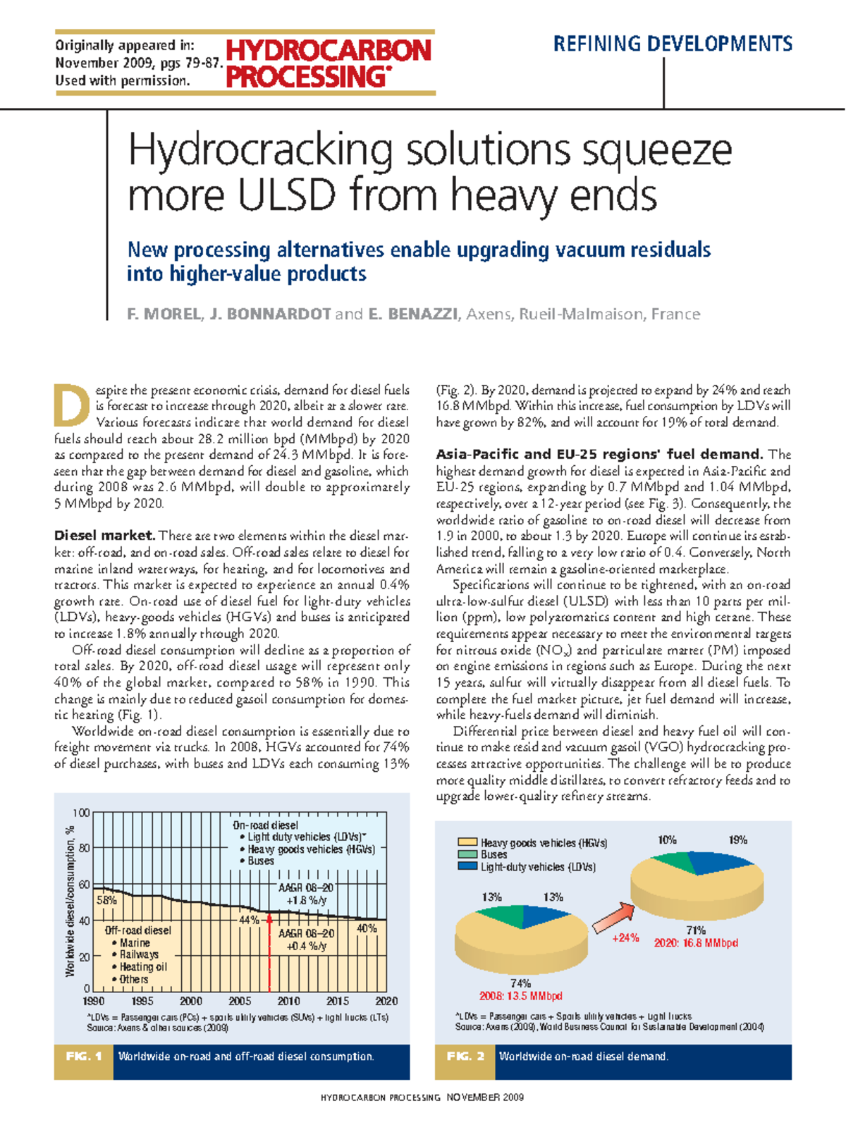 Hydrocracking Solutions for Enhanced ULSD Production: A Technical ...