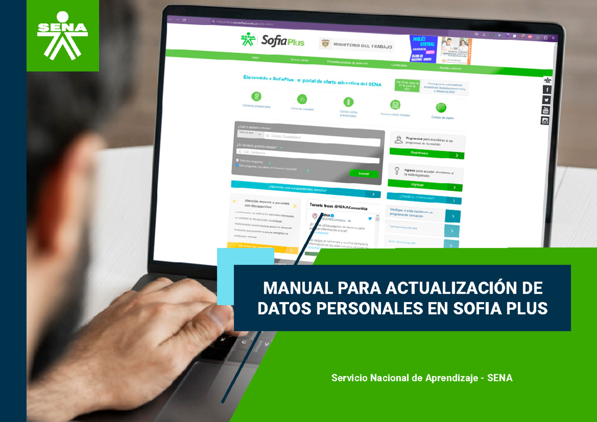 Manual para actualización de datos personales en Sofia Plus SENA - Studocu