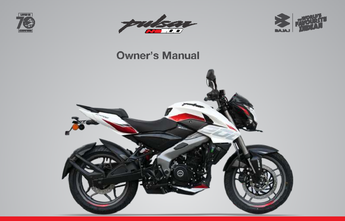 Pulsar NS200 BS VI Parameter Manual - Rev. 00 (Feb 2023) - Studocu