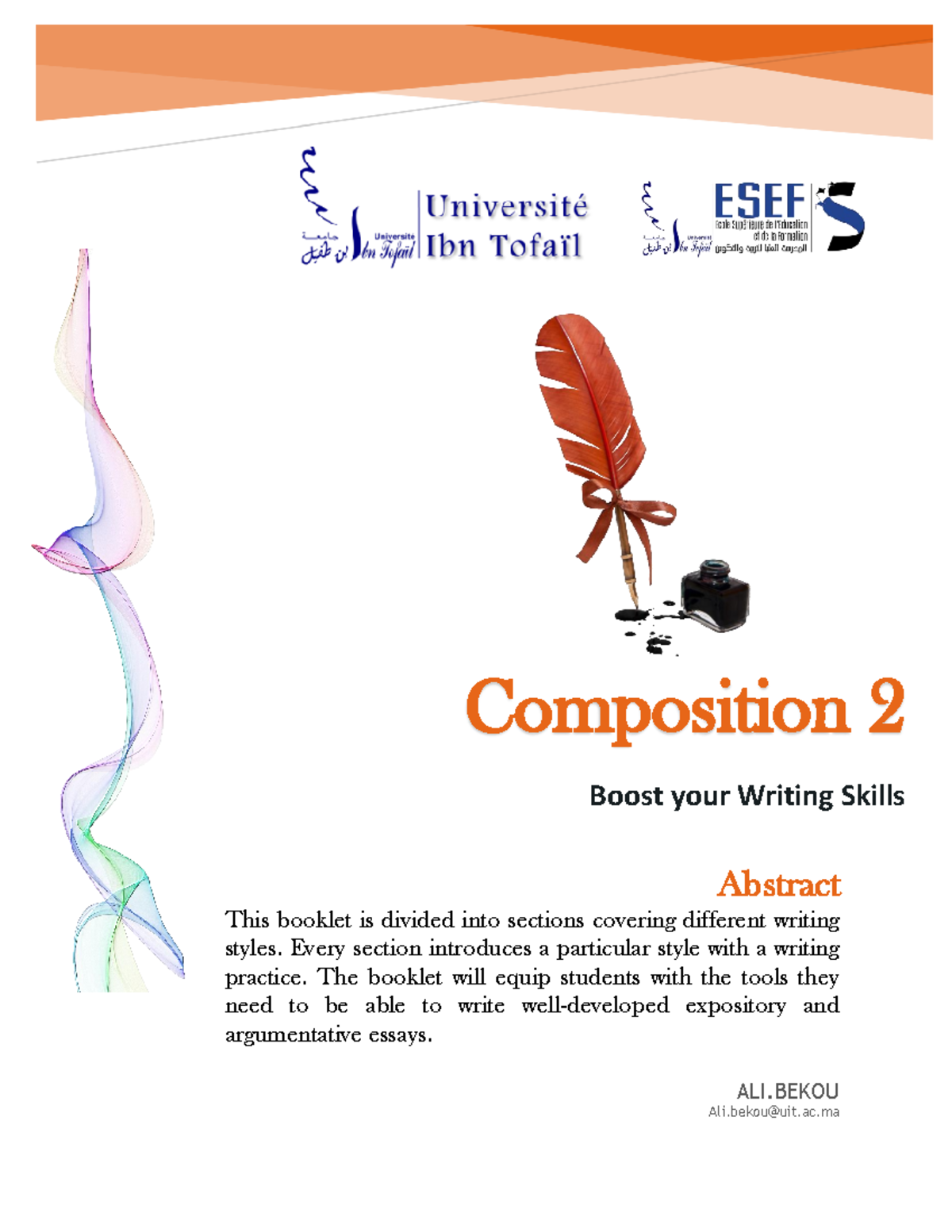 Composition Booklet for Writing Skills Development - S3 - Studocu