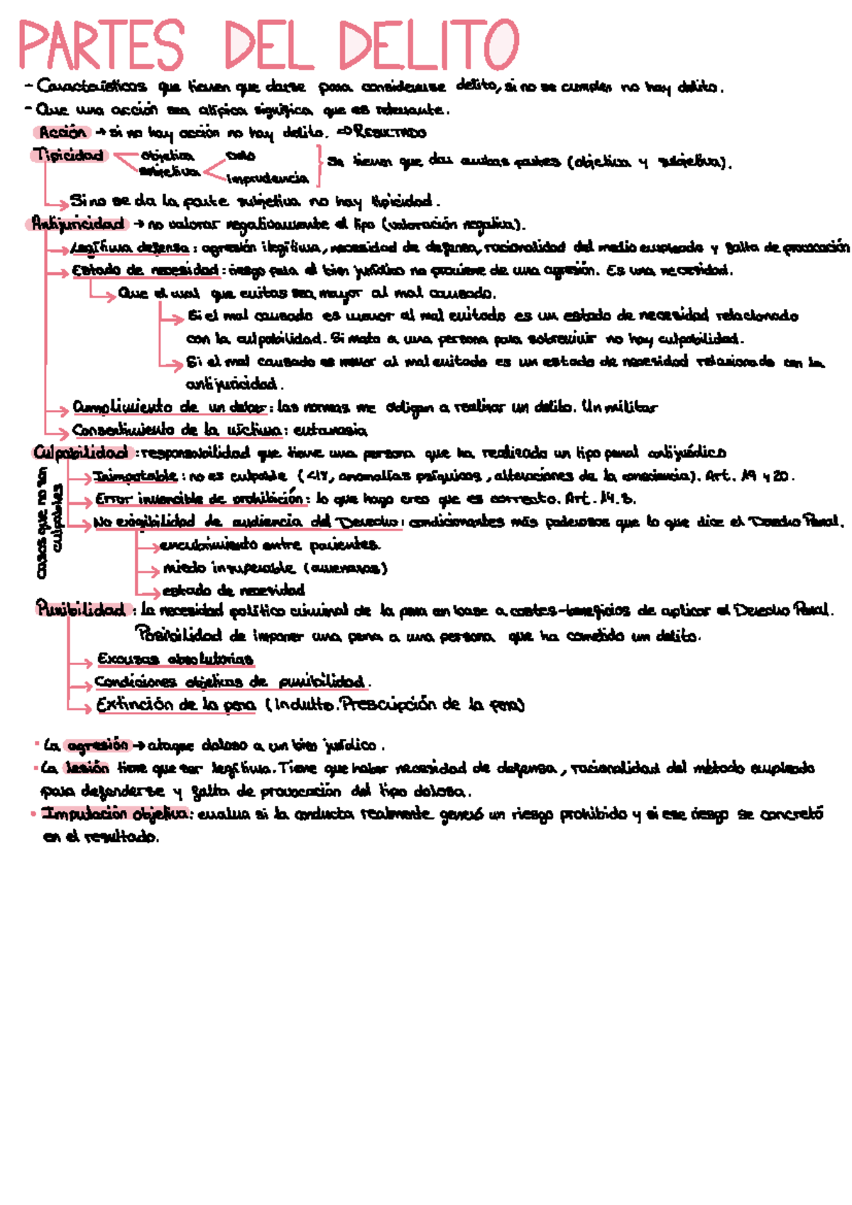 Partes del Delito: Análisis de Imprudencia y Antijuricidad en Derecho ...