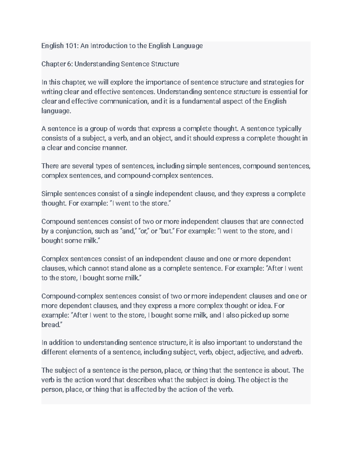 Composition I Chapter 6-10 - English 101: An Introduction to the ...