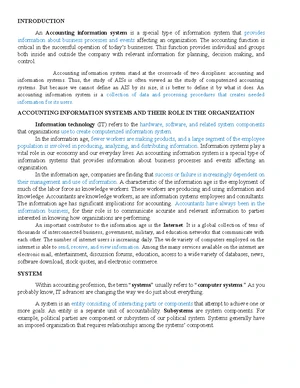 AIS Module 3 Revenue Cycle - PCOA 012 – ACCOUNTING INFORMATION SYSTEM MODULE 3: The Revenue ...