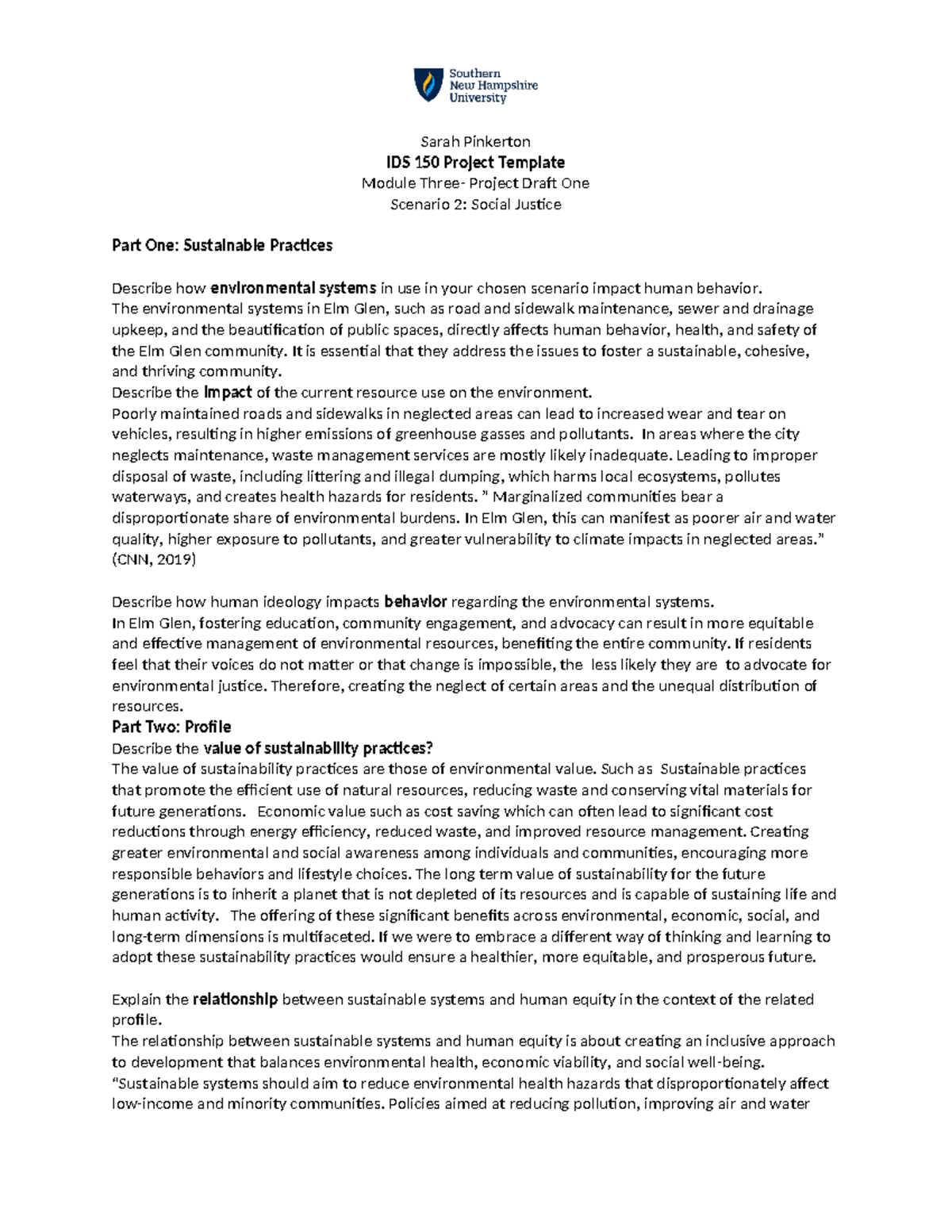 IDS 150 Project mod 4 - Sarah Pinkerton IDS 150 Project Template Module ...