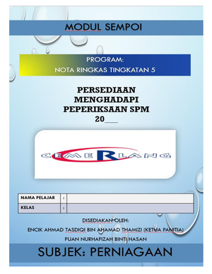 Nota Eko sem 2 - Nota ringkas untuk pelajar STPM yanng mengambil sumjek ekonomi. - STPM ...