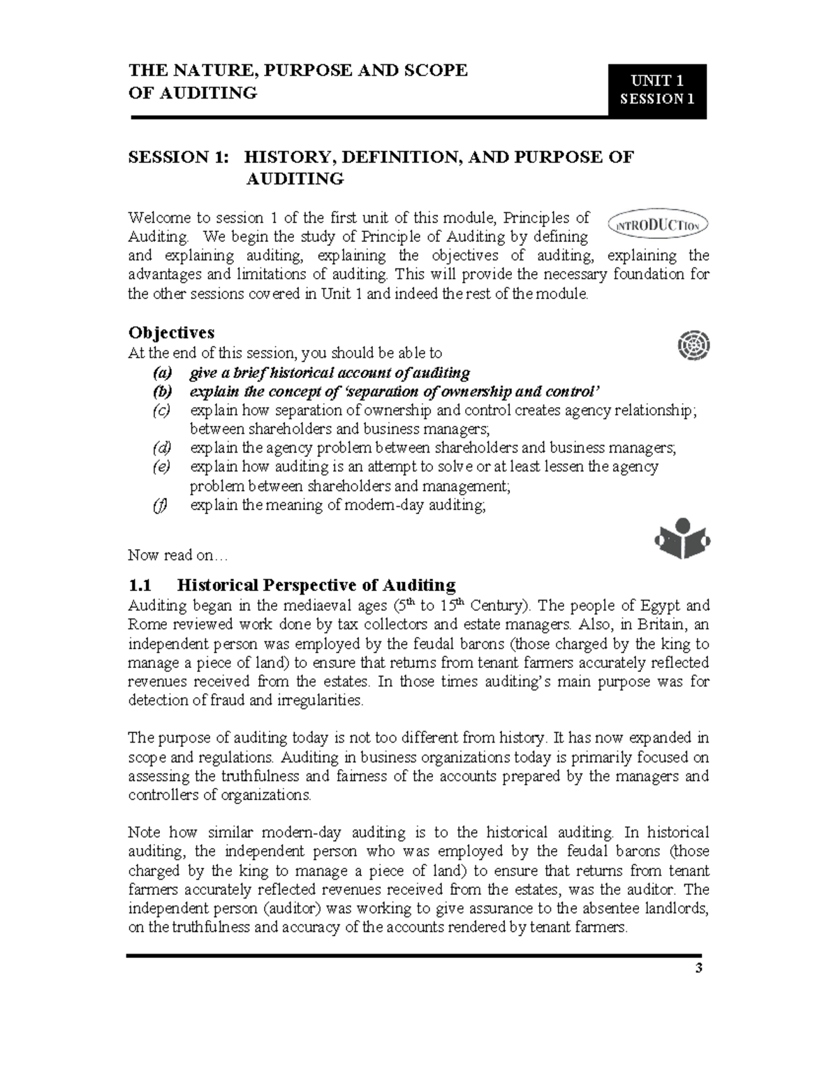 Lecture 1 Notes: Overview of Auditing Principles (Audit 101) - Studocu