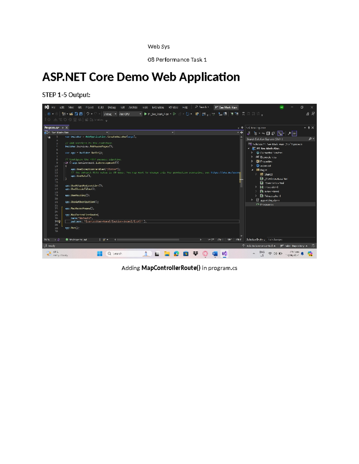 08 Performance Task 1 Web-Sys Task-Performance - Web Systems and ...