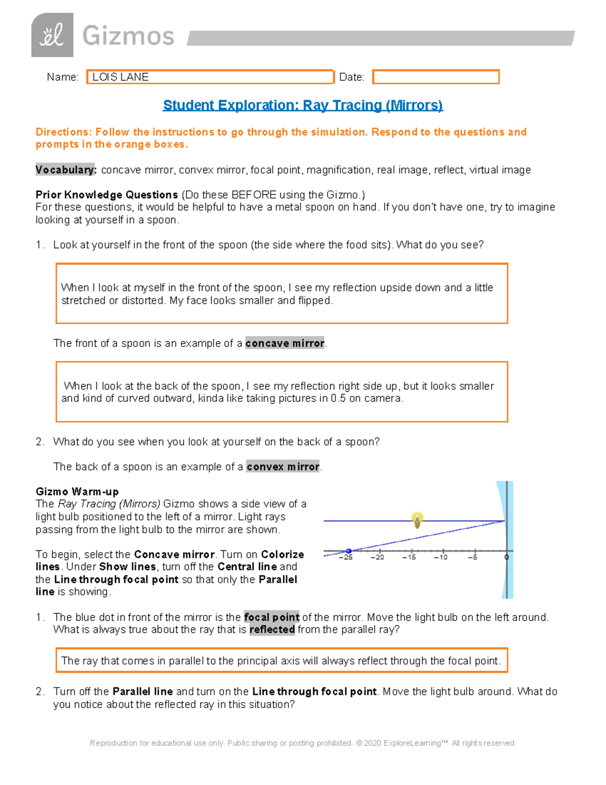 Ray Tracing Mirrors SE: Exploring Real & Virtual Images in Physics ...