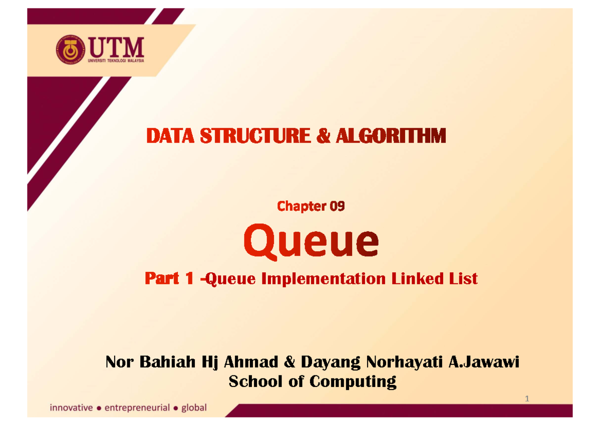 DSA-C9: Queue Implementation Using Linked List and Arrays - Studocu