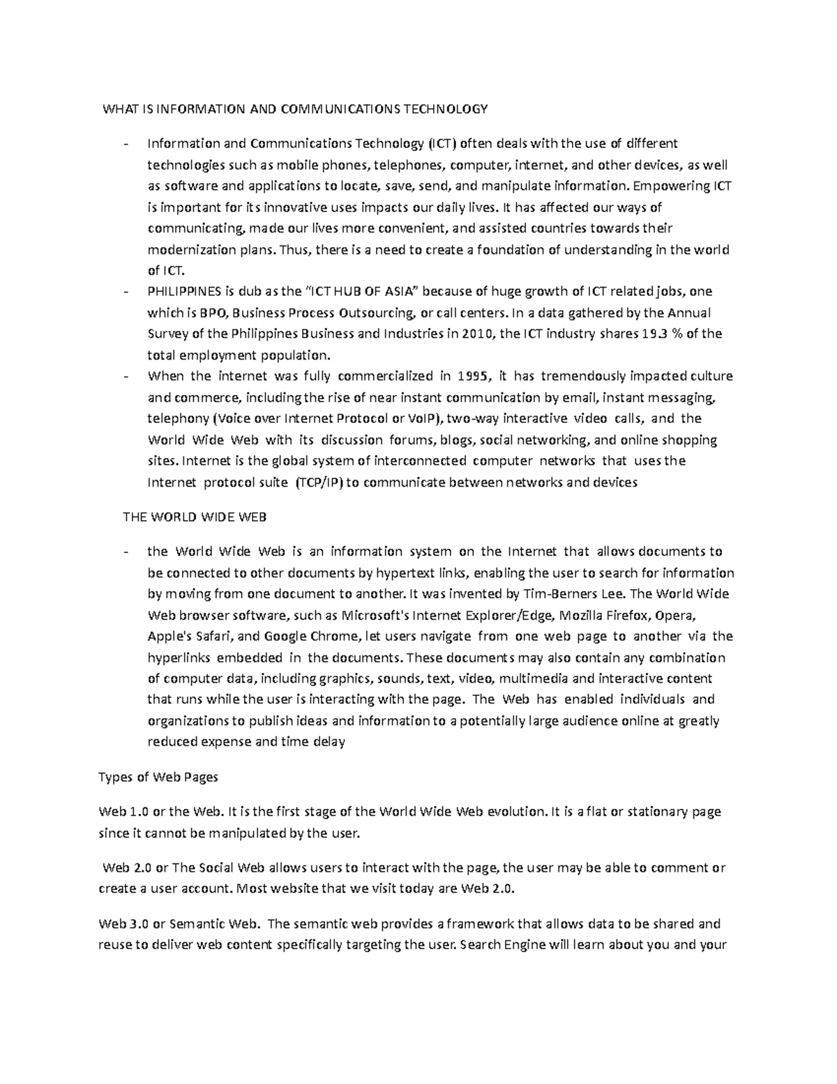 Empotech Lecture 1 - YOU CAN USE IT - WHAT IS INFORMATION AND ...