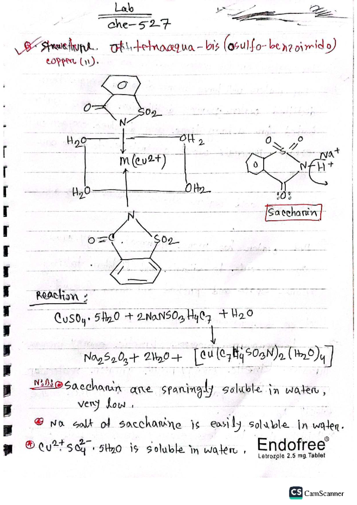 Lab 527: Copper Reactions and Dissolved Oxygen Analysis Notes - Studocu