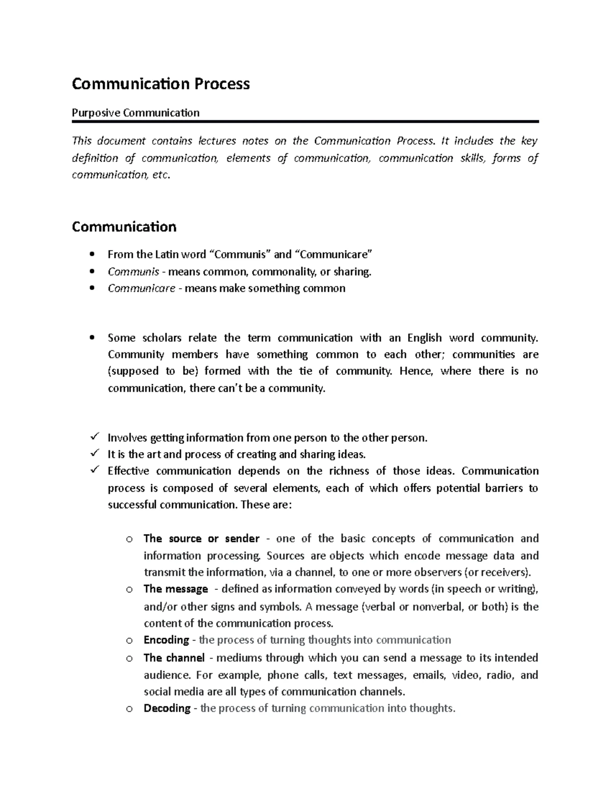 PurCom Lesson 2-4: Principles and Ethics of Communication - Studocu