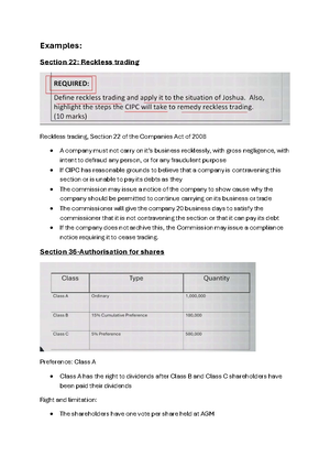 [Solved] Calculate the Public Interest Score of Deeore Pty Ltd for the ...