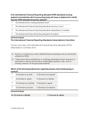 F3 Mock exam - This is the test of F3 (ACCA) - Fundamentals Level ...