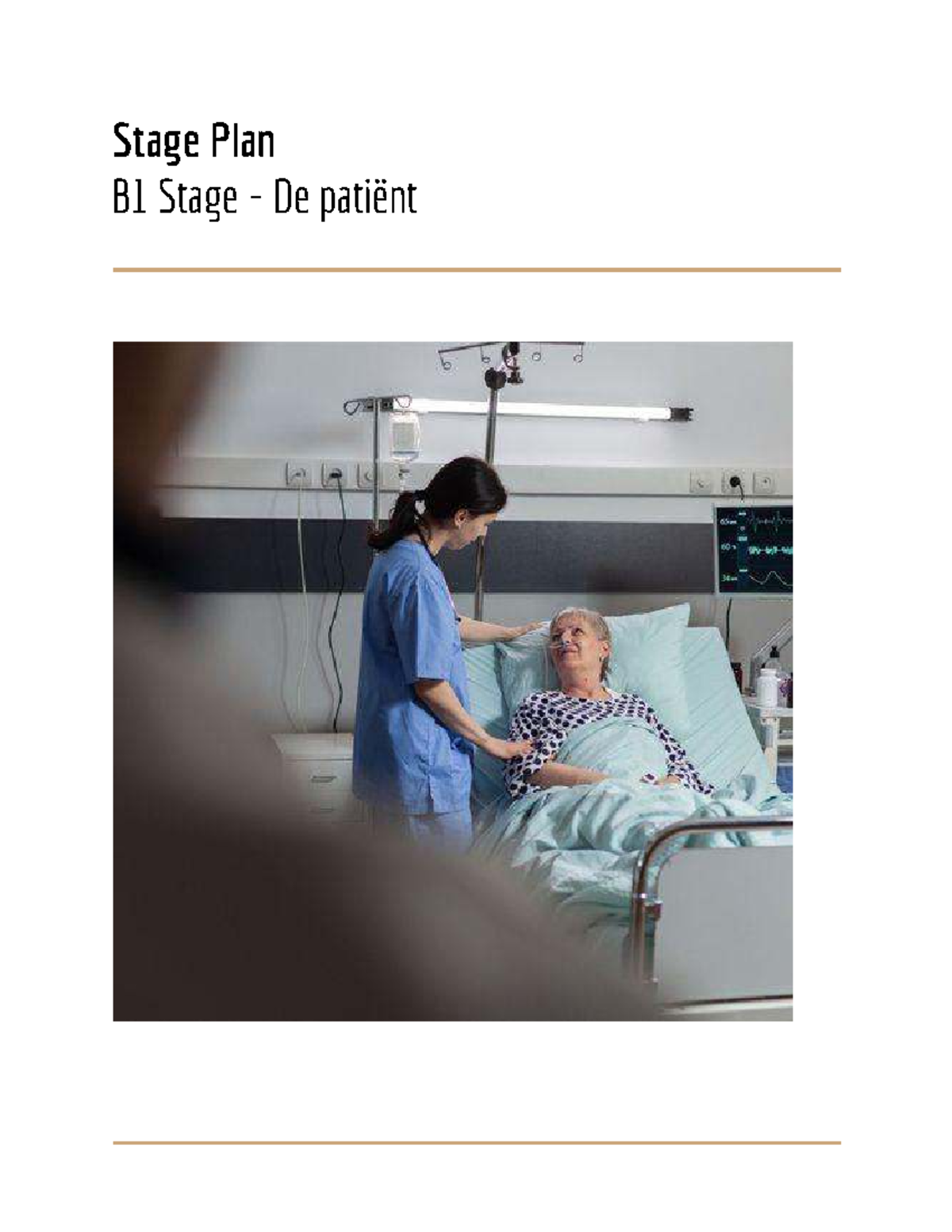 Stageplan B1: Introductie en Doelen van Mijn Stage in Technische ...