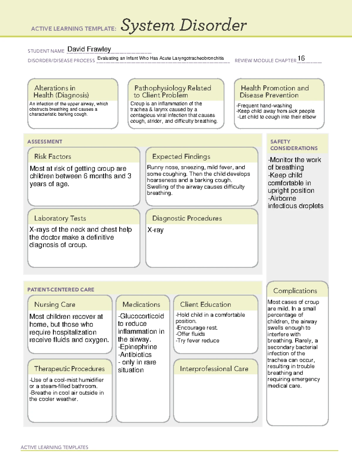 8. Identifying Reportable Findings - ACTIVE LEARNING TEMPLATES Basic ...