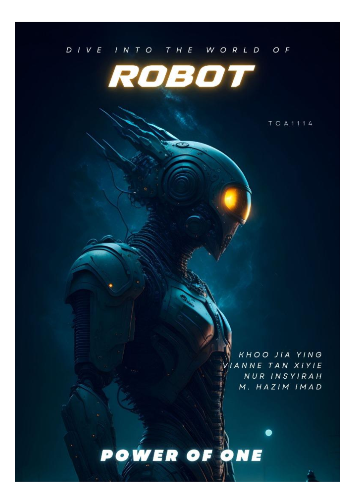 TCA COMPUTER APPLICATIONS Team Project Report on Robotics: Evaluation ...