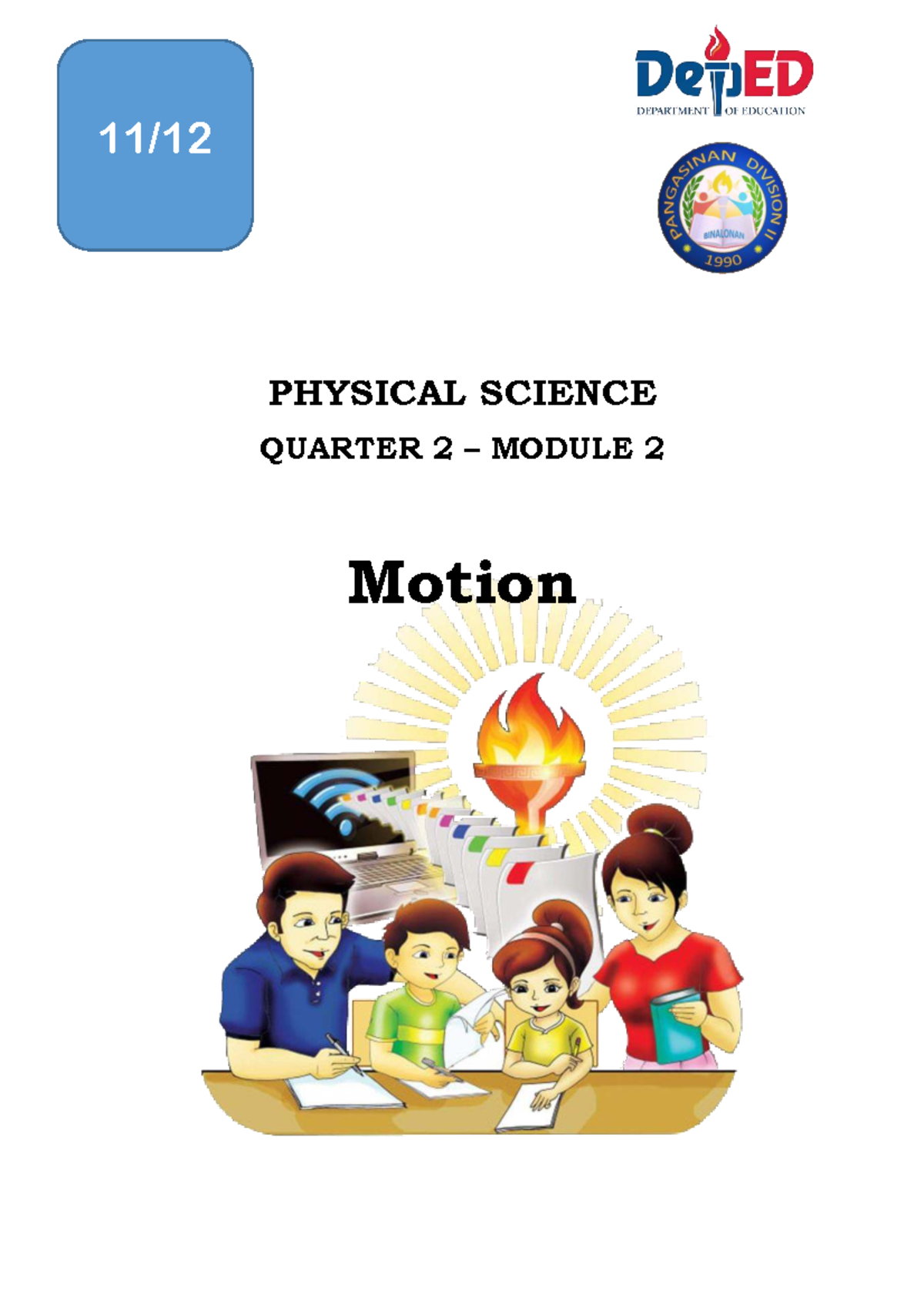 WEEK 2 Q2 PHYSICAL SCIENCE MODULE 2: Motion Insights - Studocu