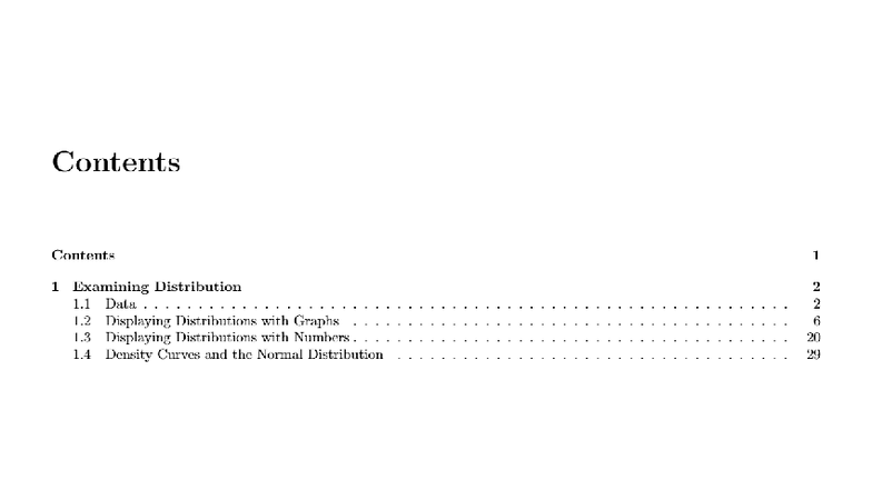 STAT 1181 Chapter 1 - Examining Data Distributions and Graphs - Studocu