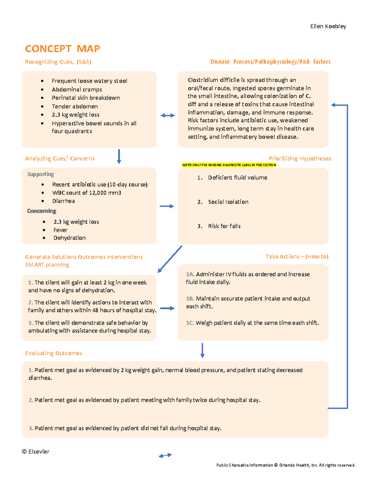 Concept MAP Template SUM2024-3 - Ellen Koebley © Elsevier Public ...