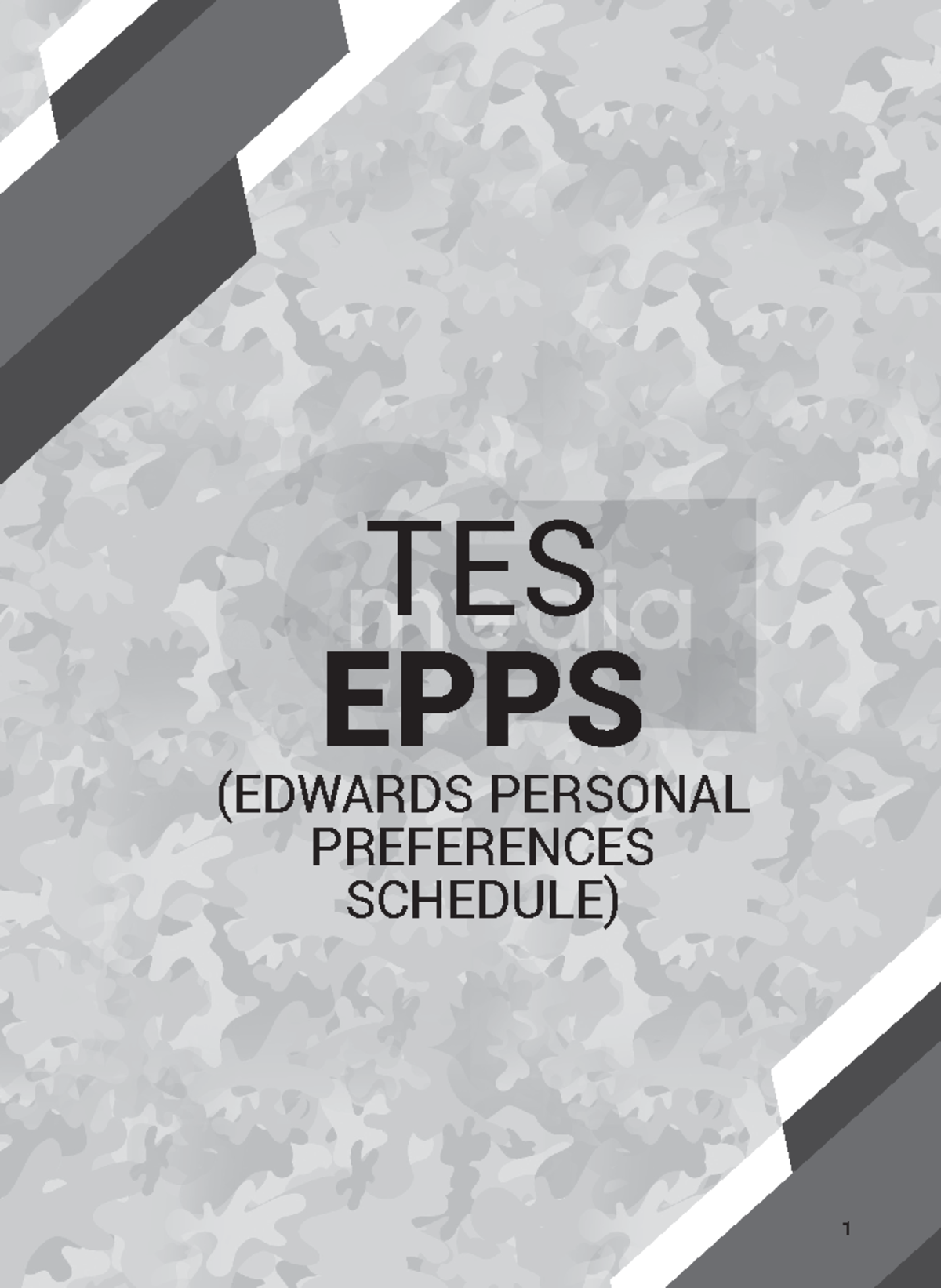 Ebook TES EPPS: Psikotes Kepribadian berdasarkan Preferensi Manusia ...