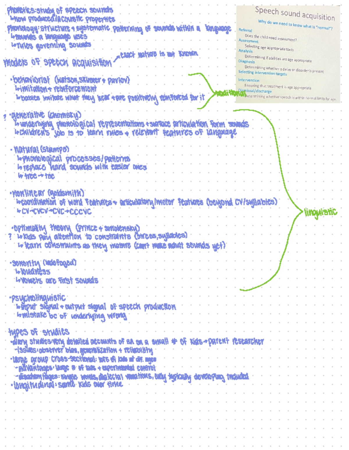 Exam 2 Study Guide - phonetics : study of speech sounds now produced ...