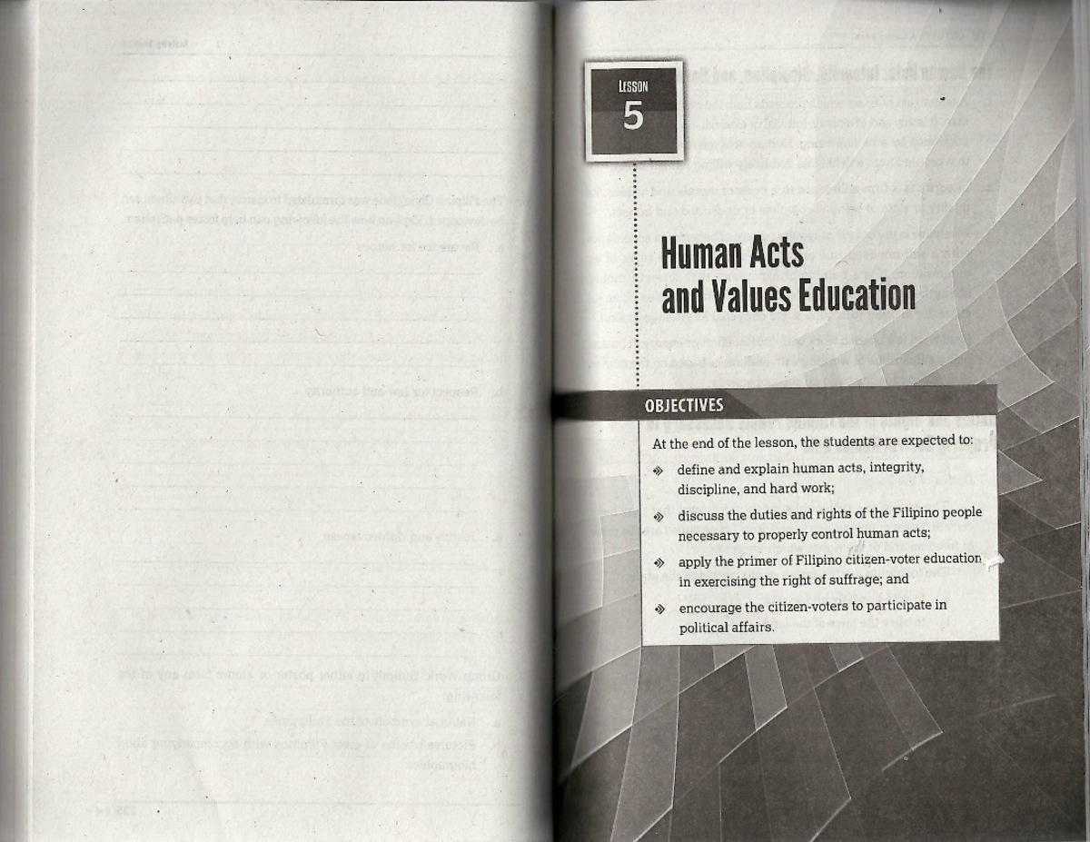 Lesson-5 - Summary National Service Training Program - LESSON 5 Human ...