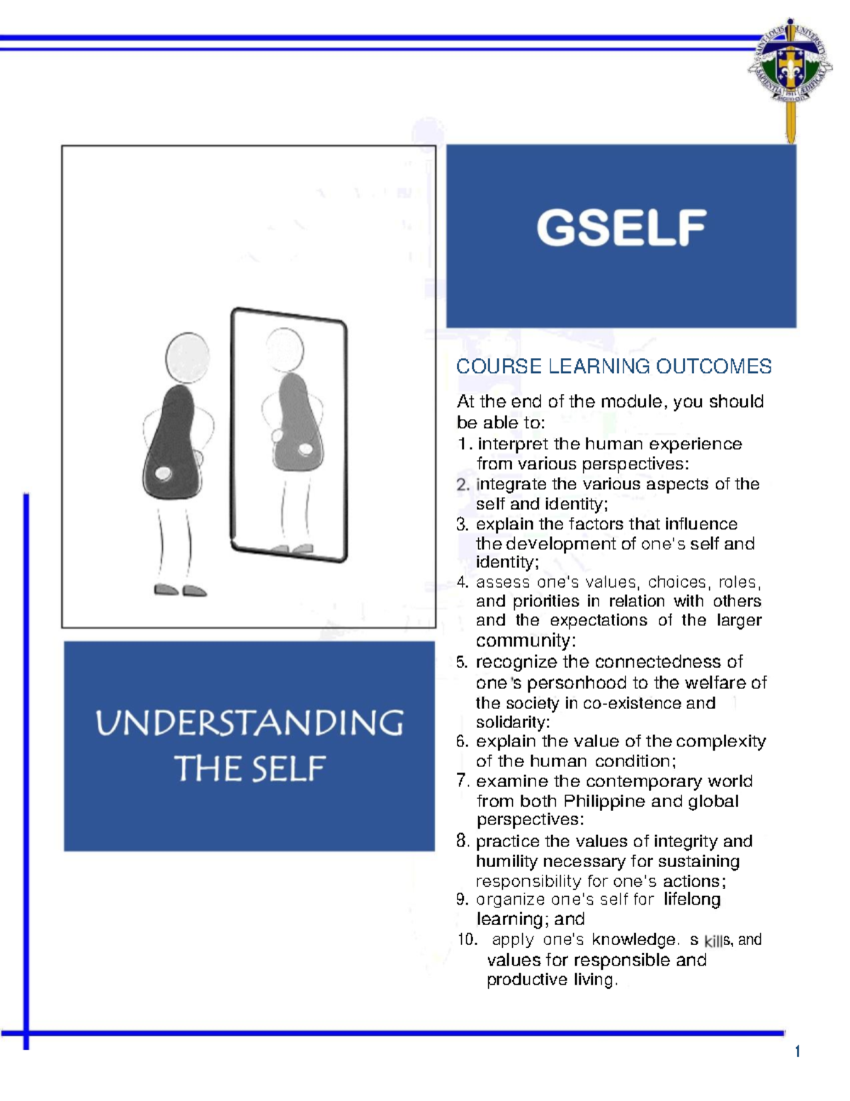 Understanding The Self (GSELF) Course Module Overview and Insights ...