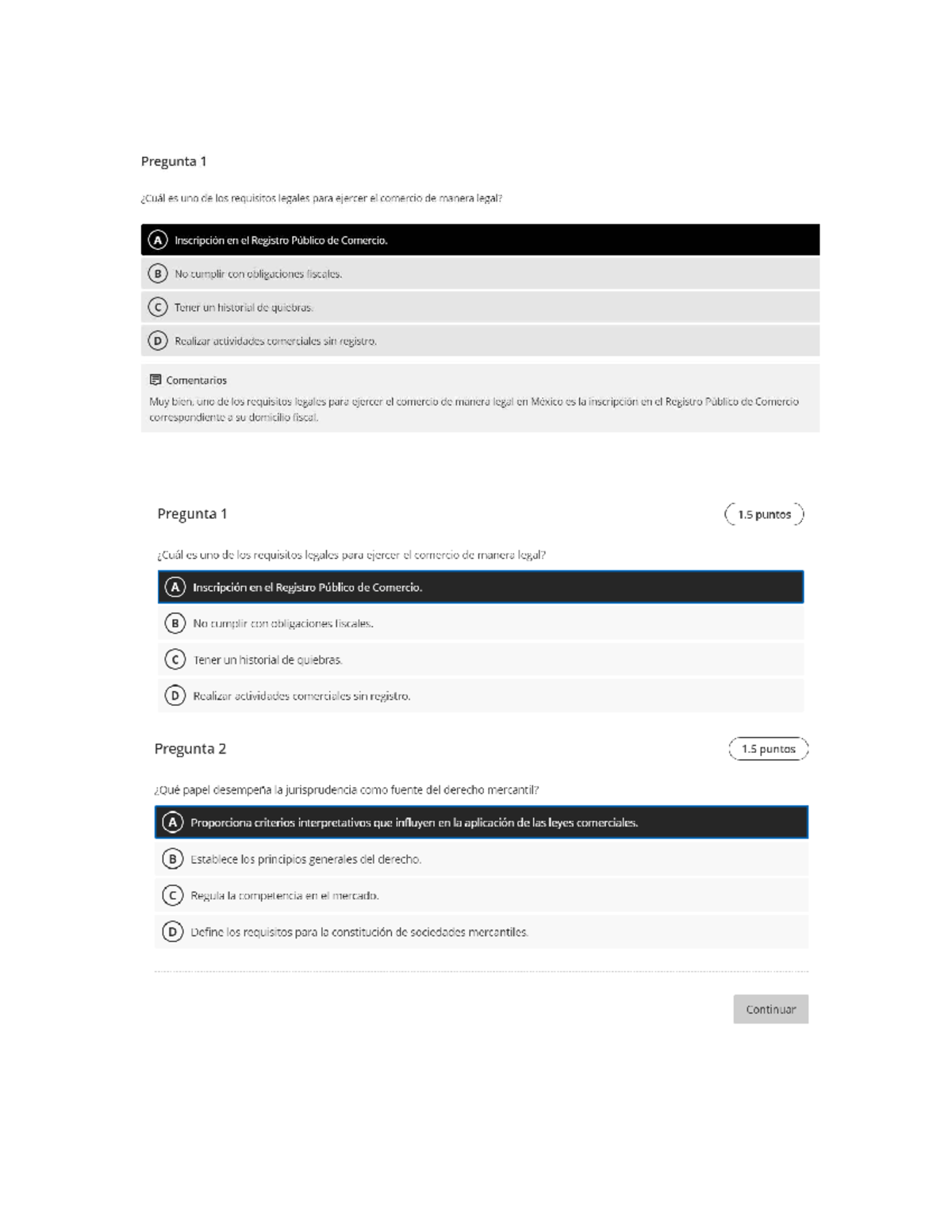 Examen 2 Entorno Legal - Preguntas y Respuestas - Studocu