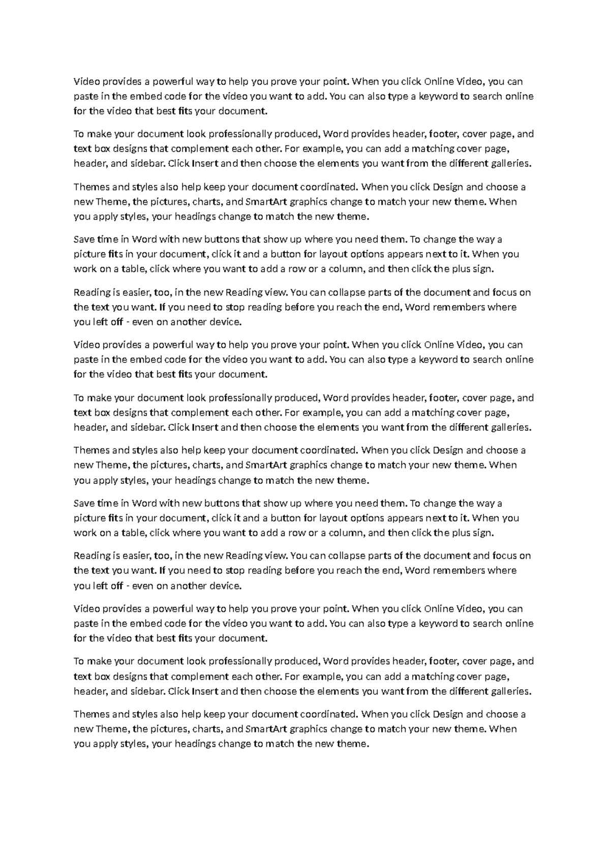 Enhancing Document Quality with Video Integration in Word - Studocu