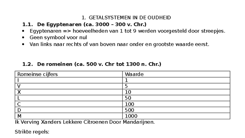 Samenvatting - Getalbegrip en Talstelsels (Wiskunde) - Studocu