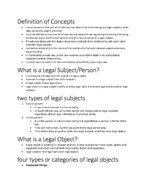 Chapter 05 - Domicile - law of persons - Domicile Domicile Act, 3 of ...