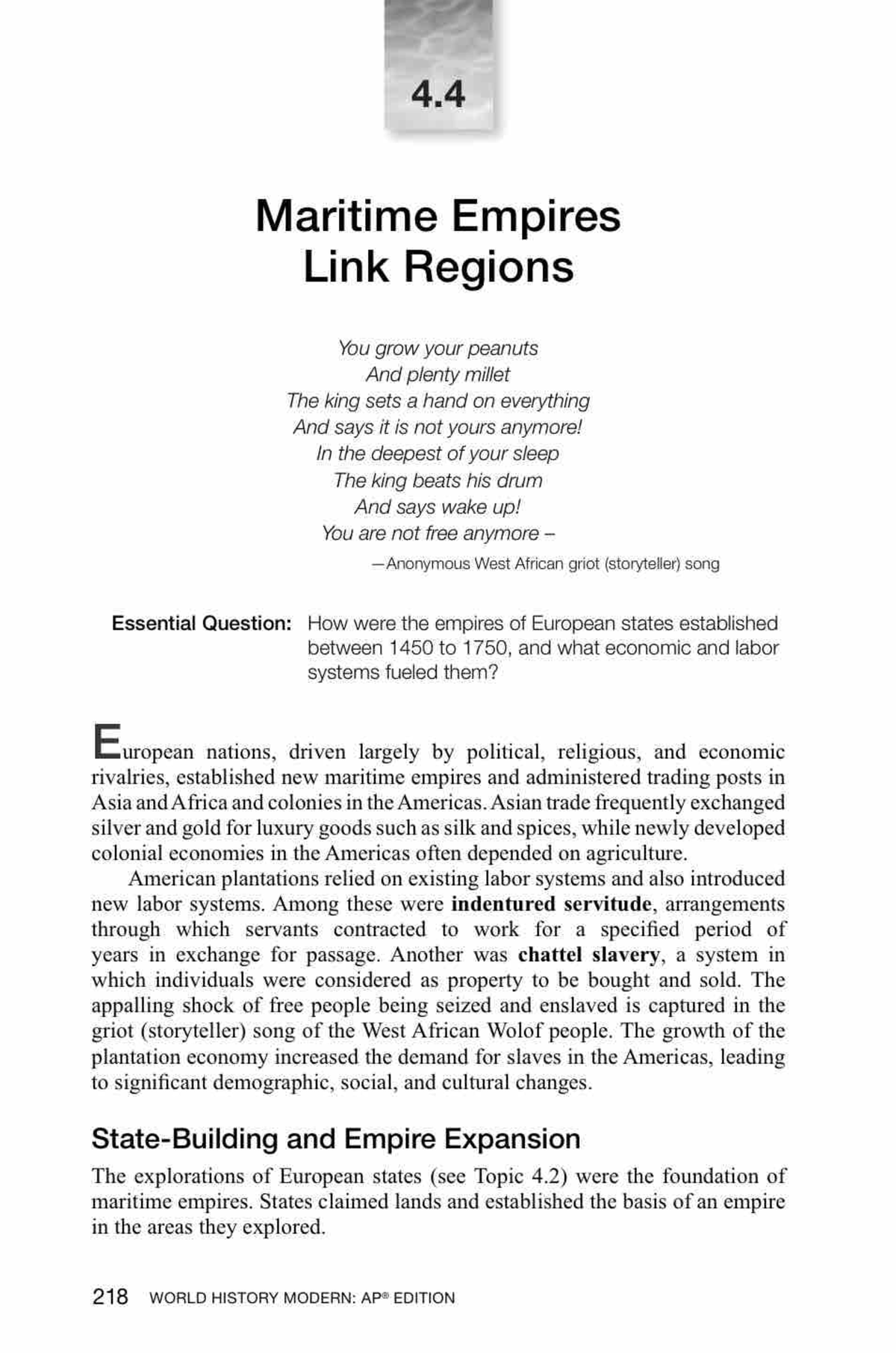 Maritime Empires and Economic Strategies: Impact on Global Dynamics - 4 ...