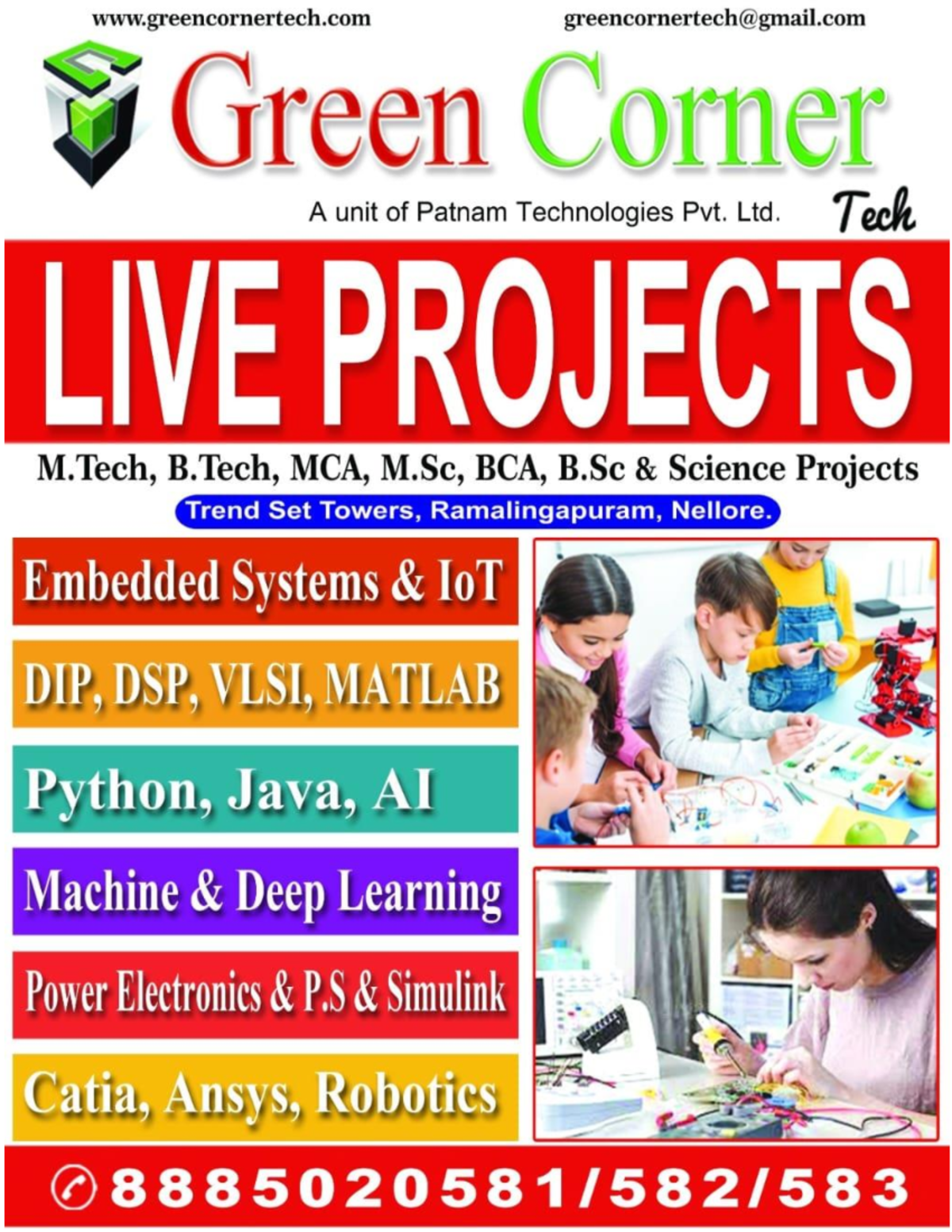 ECE Hardware Project Titles for 2025-26 - Studocu