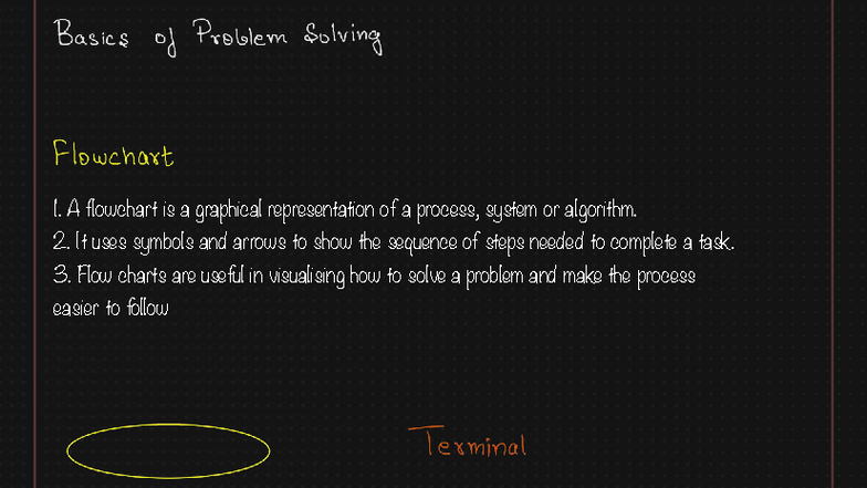 Basics of Problem Solving: Flowchart & Pseudocode Overview - Studocu