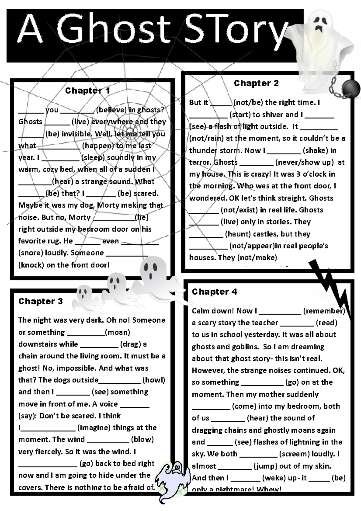 Practice exercises for learners - Chapter 1 ______ you ...
