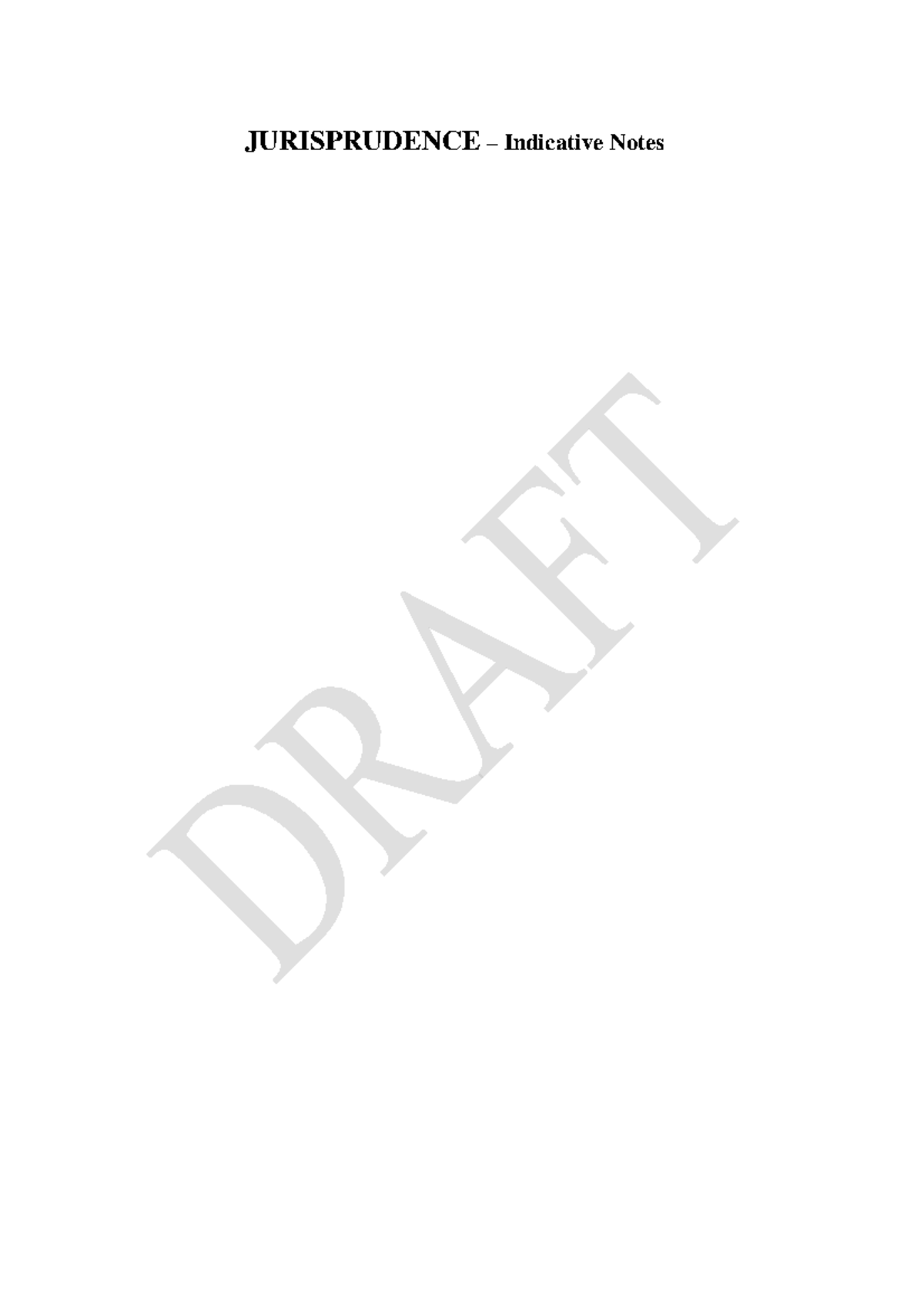 JURIS 101: Classical Theories of Jurisprudence Notes - Studocu