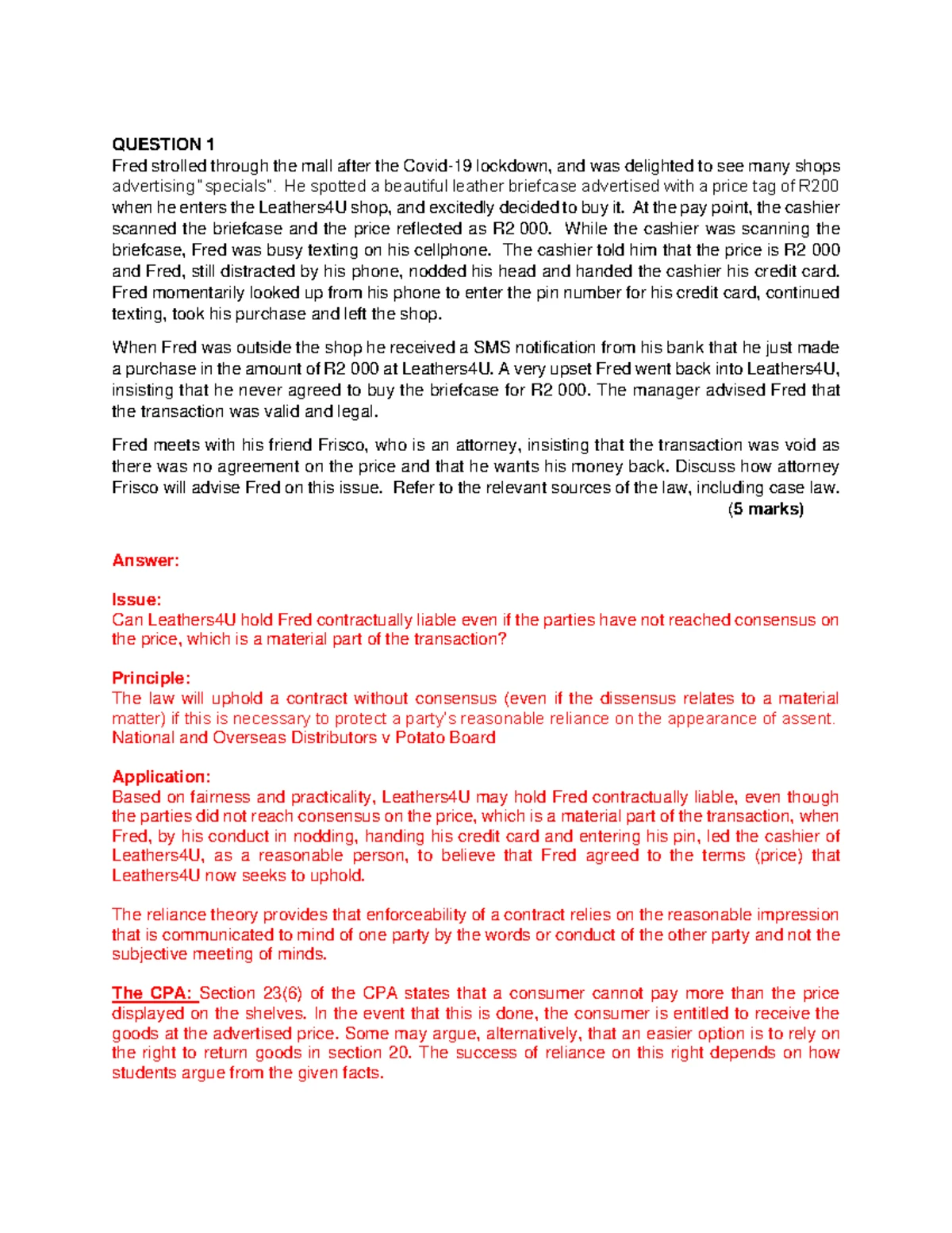 Chapter 18: Understanding the Law of Agency in Contractual Actions ...