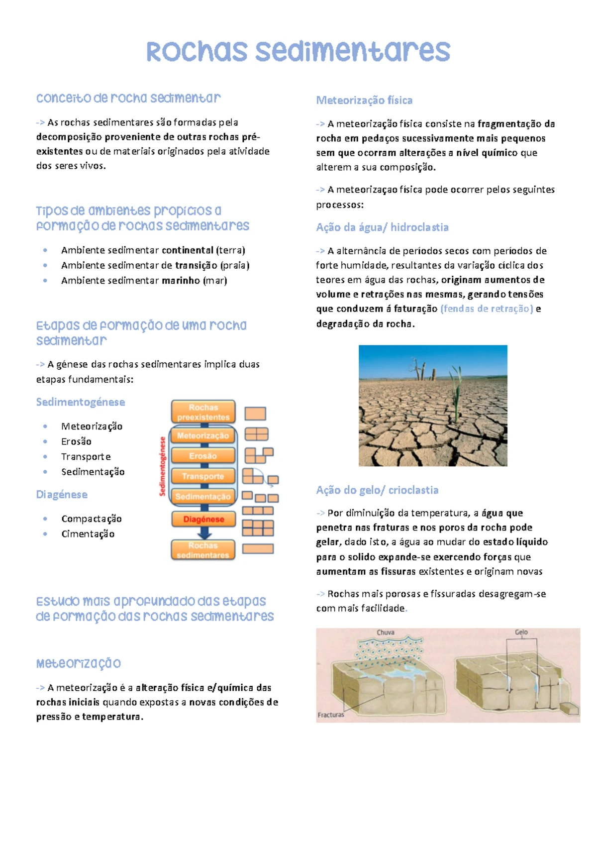 Ae bg11 rochas sedimentares - Exercícios tipo-exame Biologia e Geologia ...