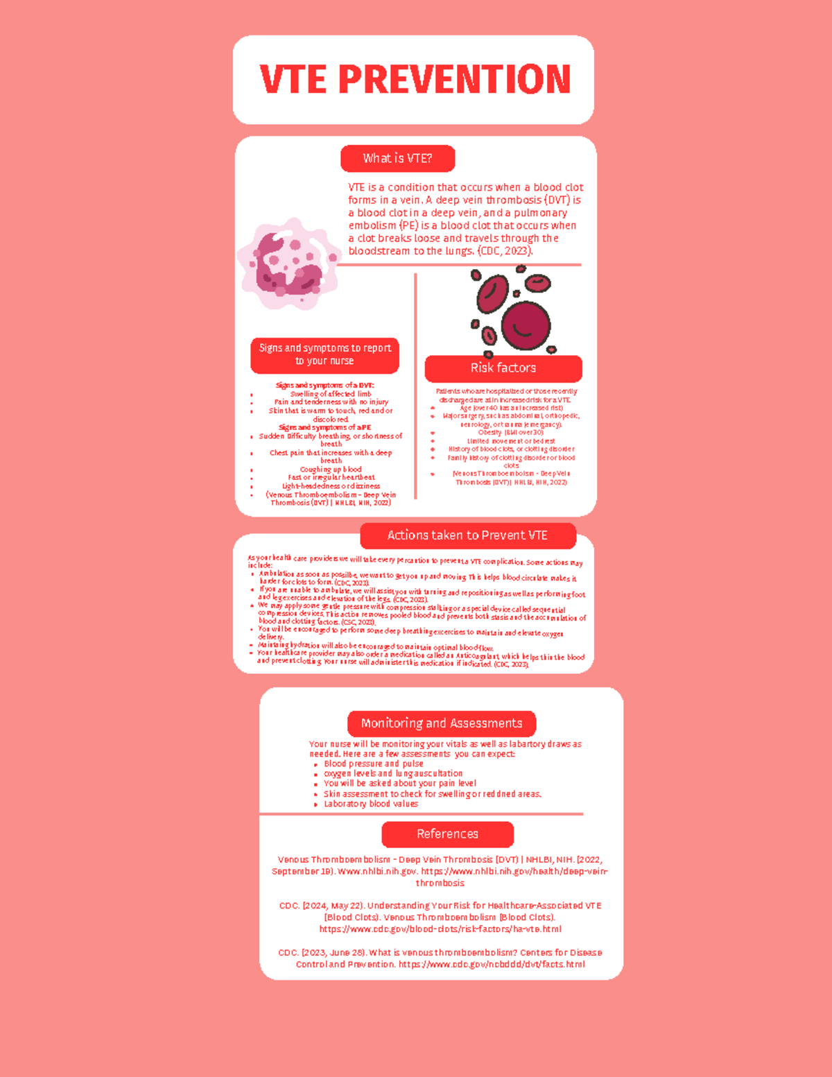 VTE Prevention: Key Facts and Guidelines for Patient Care - Studocu