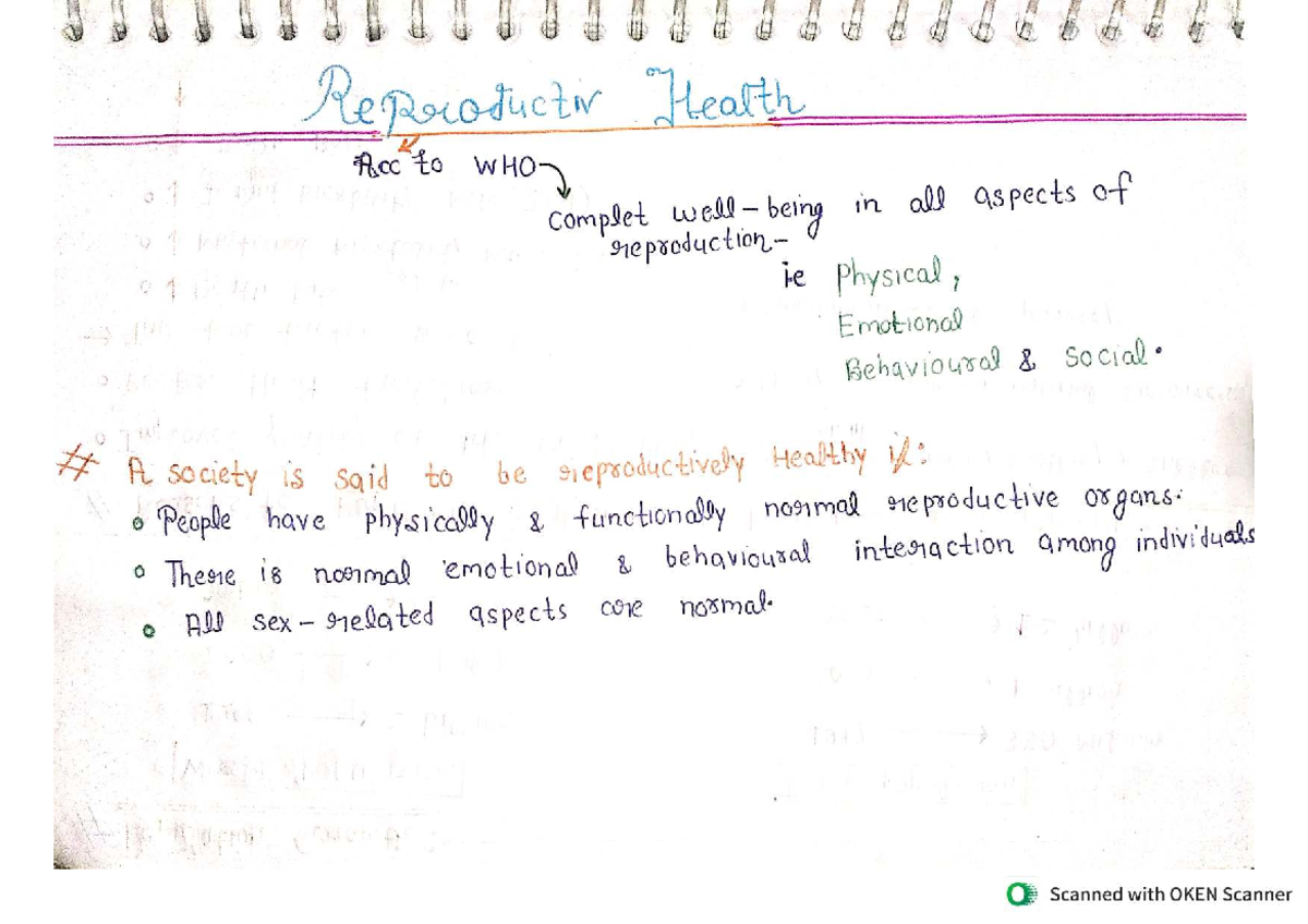 Reproductive Health Overview: WHO Guidelines and Contraceptive Methods ...
