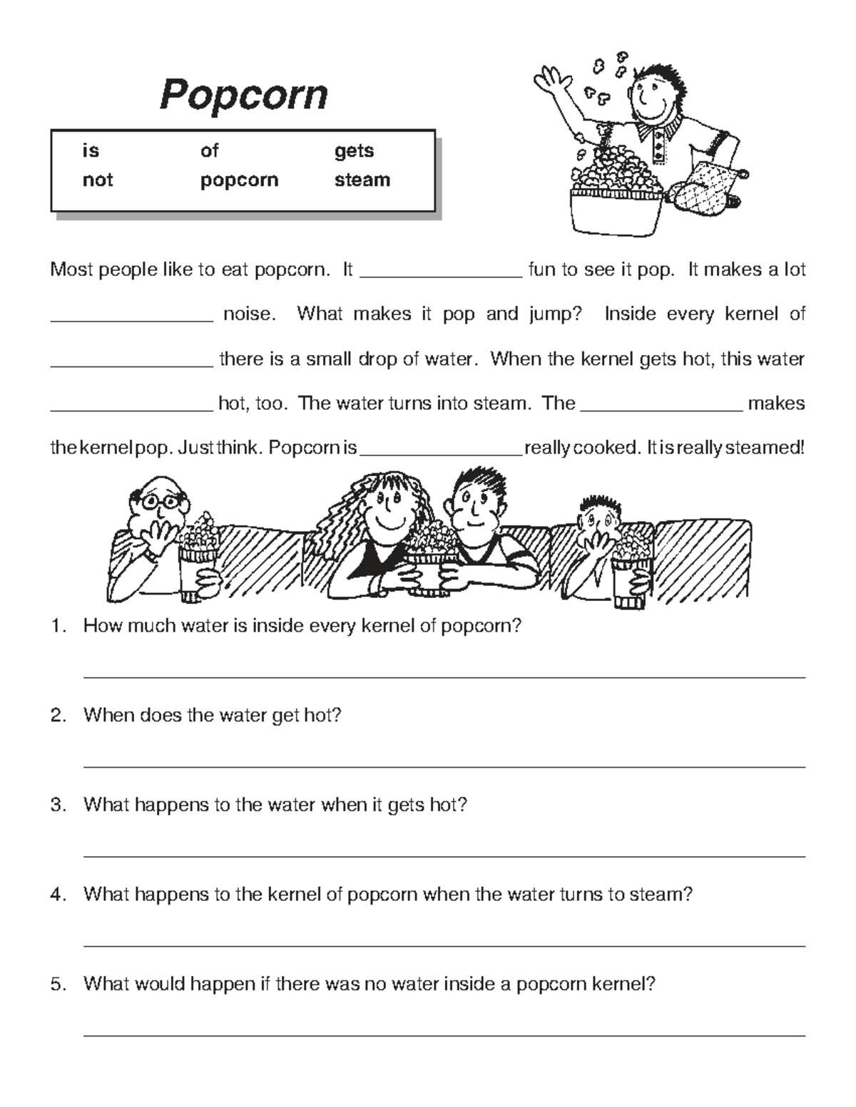 Popcorn Science: Understanding How Kernels Pop - Studocu