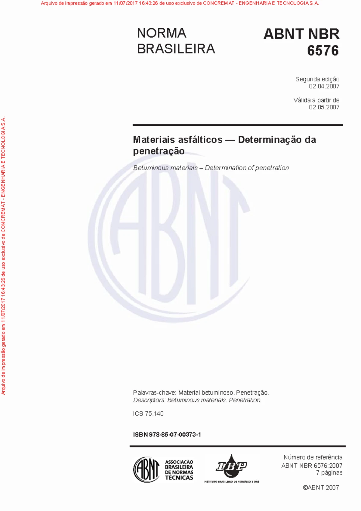 NBR 11341 - Derivados de petróleo — Determinação dos pontos de fulgor e ...