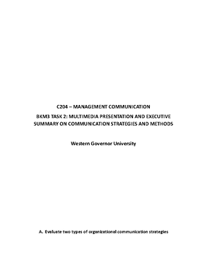 Task2c204 - task2 - BKM3 — BKM3 TASK 2: MULTIMEDIA PRESENTATION AND ...