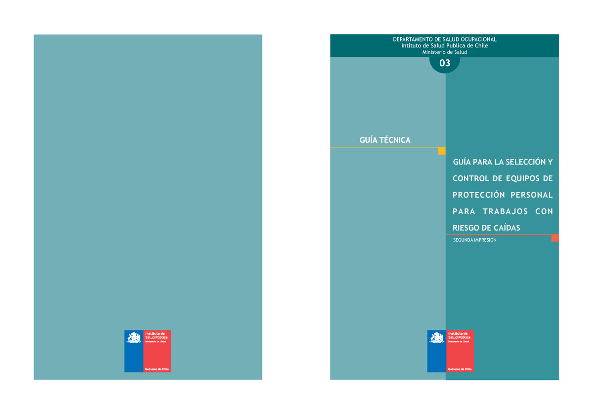 12. Guía Técnica para la Selección y Control de EPP en Riesgo de Caídas - Studocu