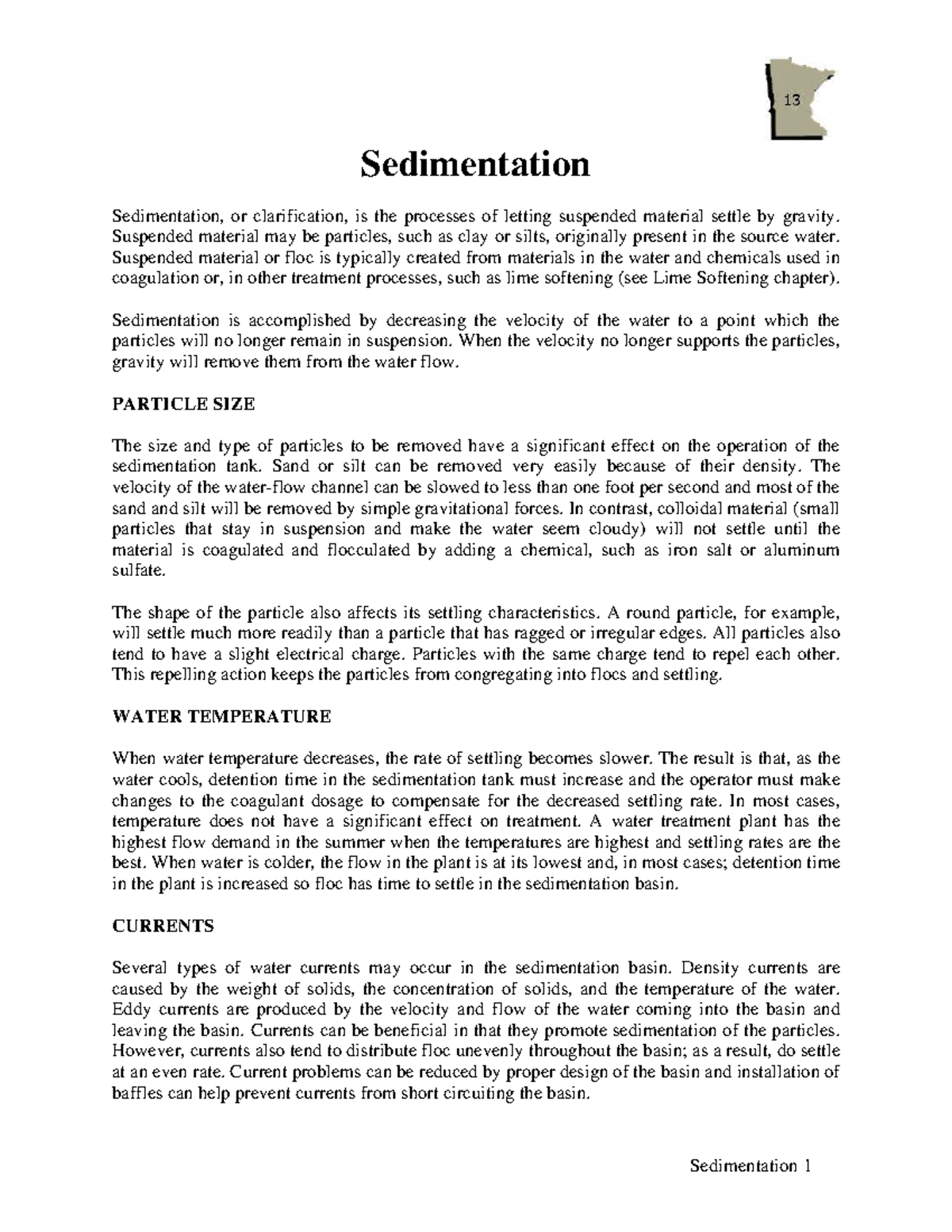 Chapter 13: Sedimentation Processes and Mechanisms - Studocu