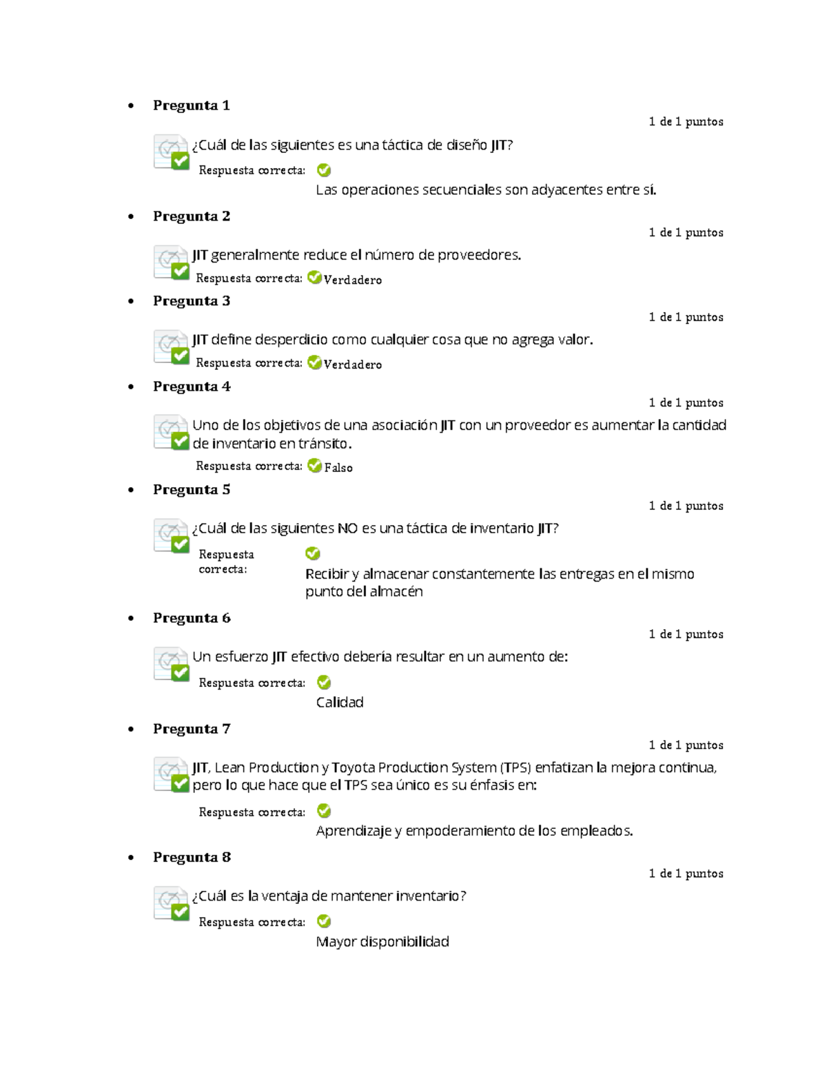 Examen Final de JIT y Administración de Operaciones - Automatizada - Studocu