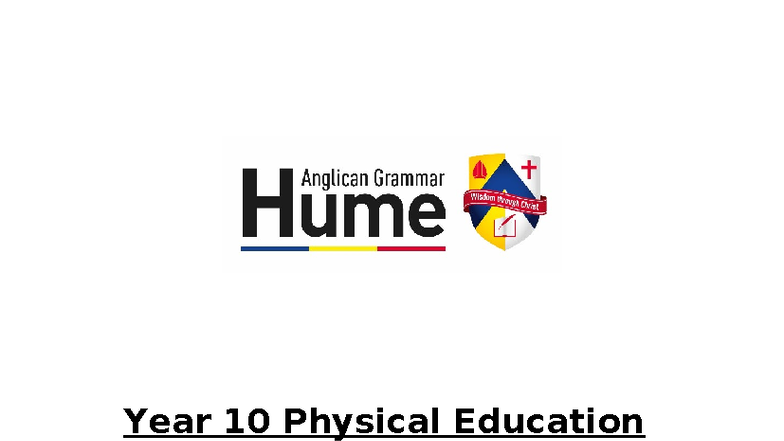 Year 10 PE Exam Revision Guide: Key Concepts & Training Methods - Studocu